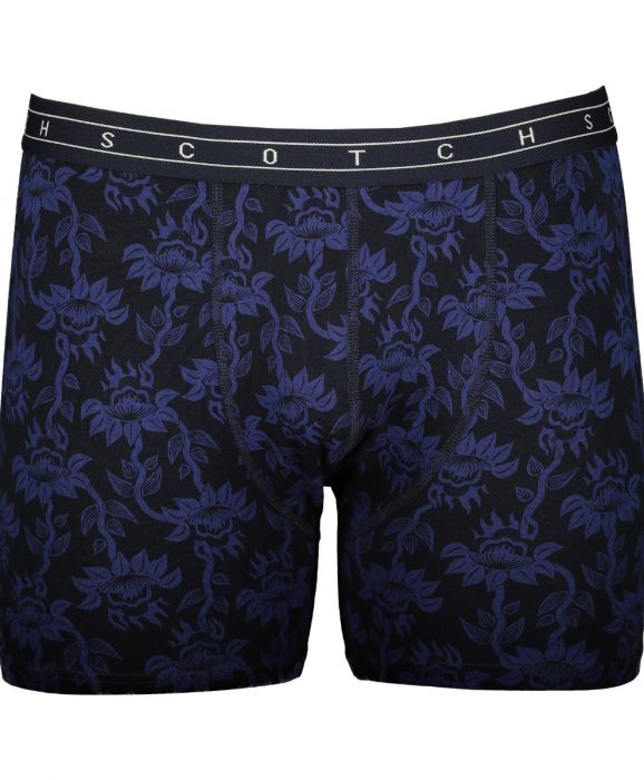 Scotch And Soda Boxers 2 Pack Blauw Herenkleding