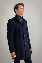 Jac Hensen Winterjas - Modern Fit - Blauw | Herenkleding